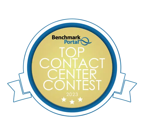 Top Contact Center Trophy | BenchmarkPortal
